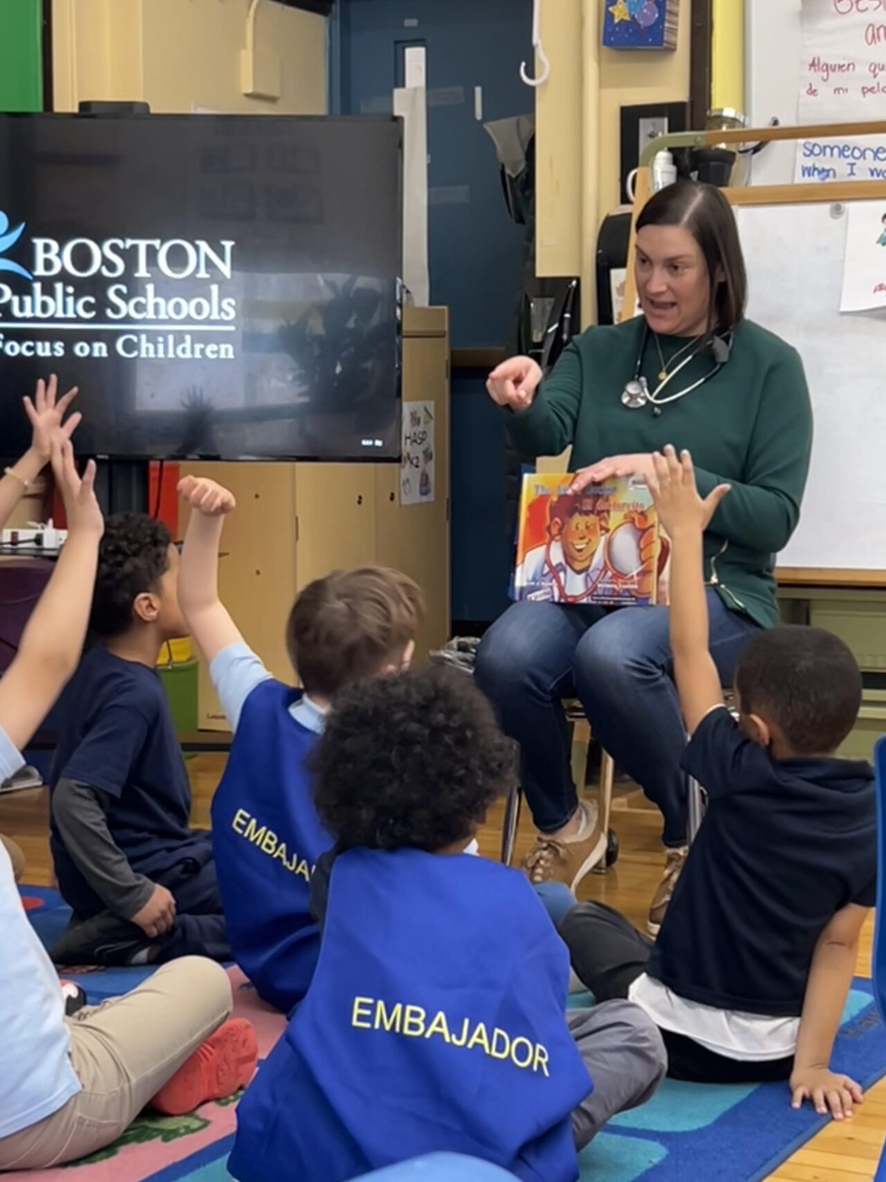 Dr. Anne Antonellis Visits Rafael Hernández K-8 School - Boston ...